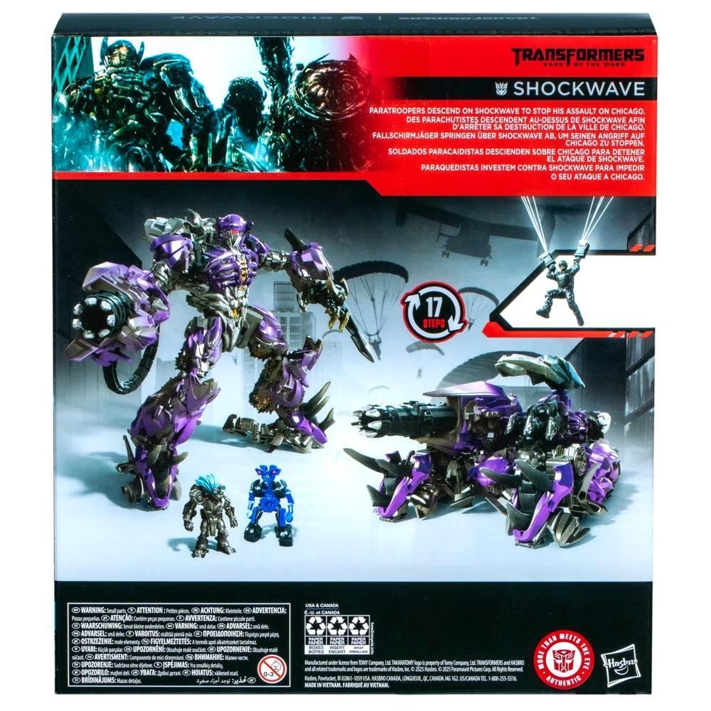 Hasbro SS56 Shockwave New Version Leader Class Transformers Studio ...
