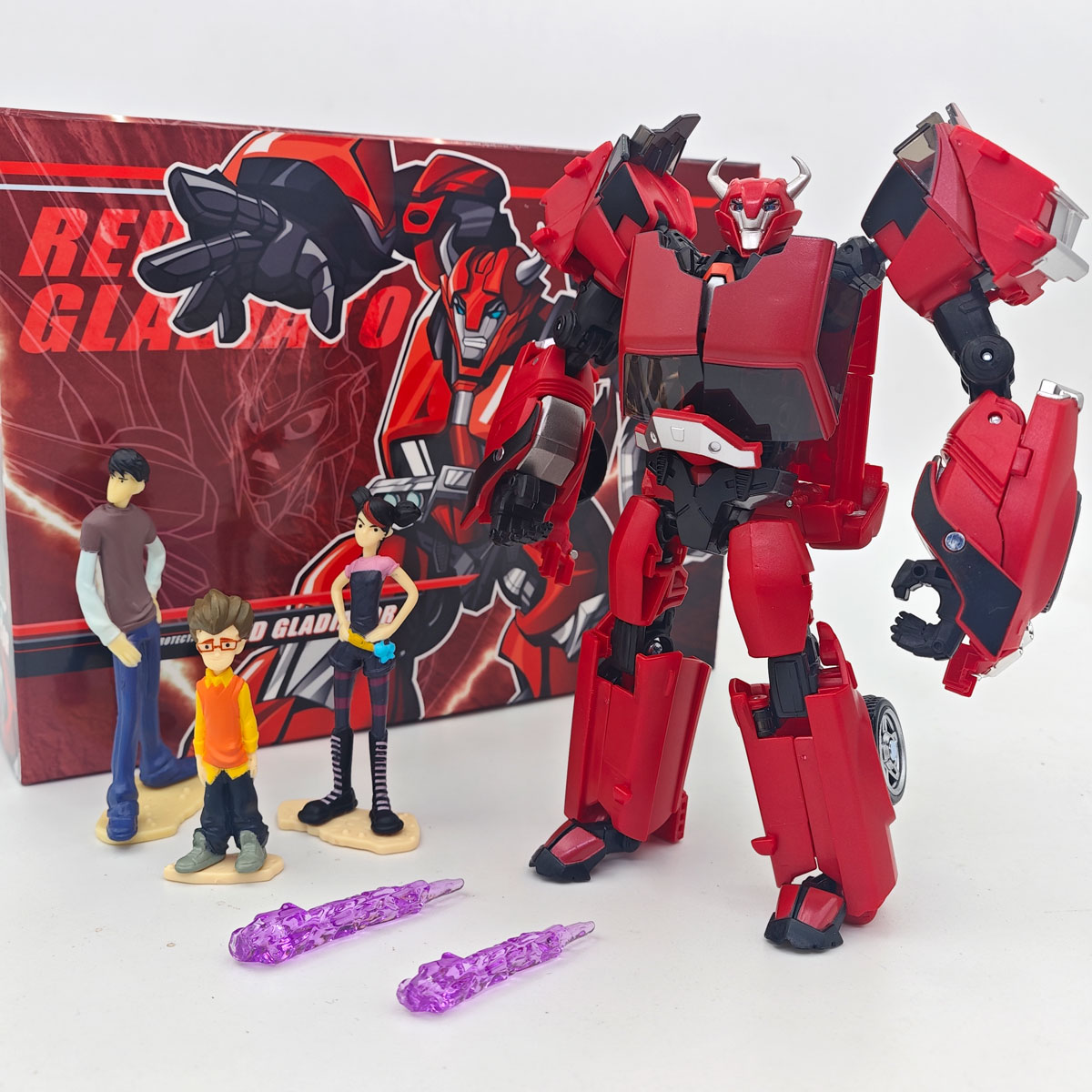 APC Toys Red Gladiator TFP Cliffjumper - TommyPark Store