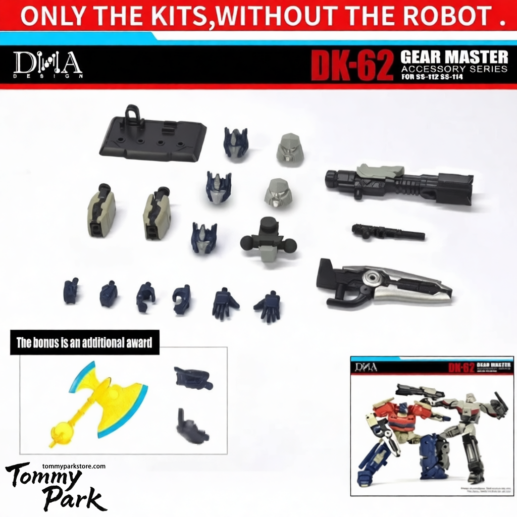 IN STOCK！DNA DK-62 Upgrade Kit For SS112 OP Prime SS114 Megatank ...
