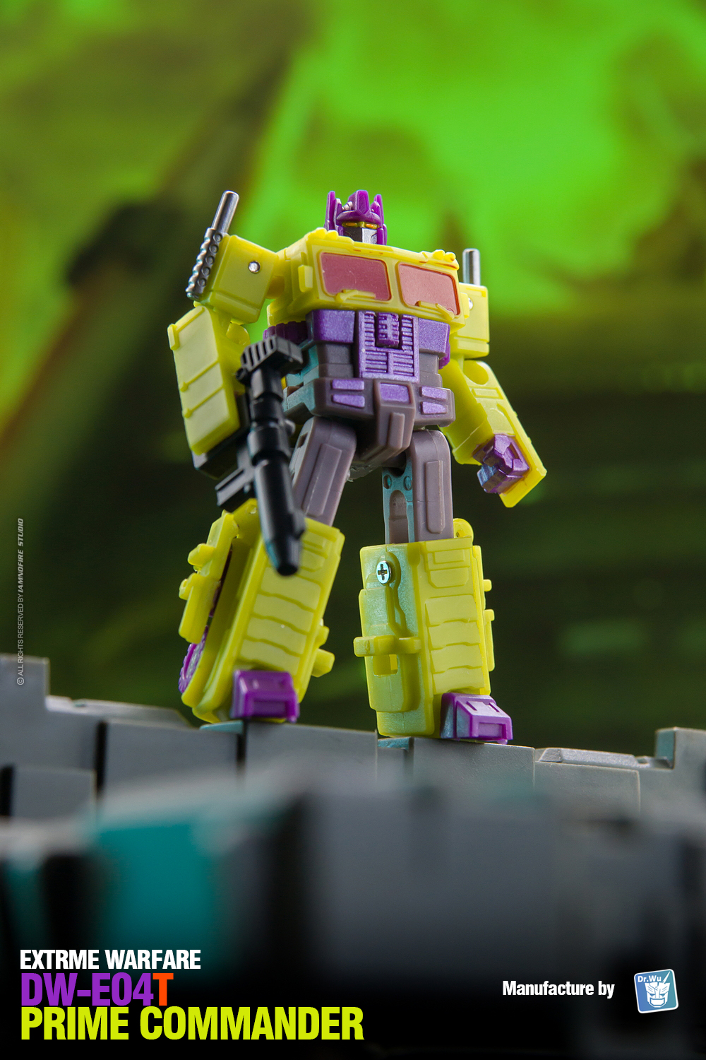 [Pre-Order] Dr.Wu DW-E04T Prime Commander Optimus Prime Toxitron ...
